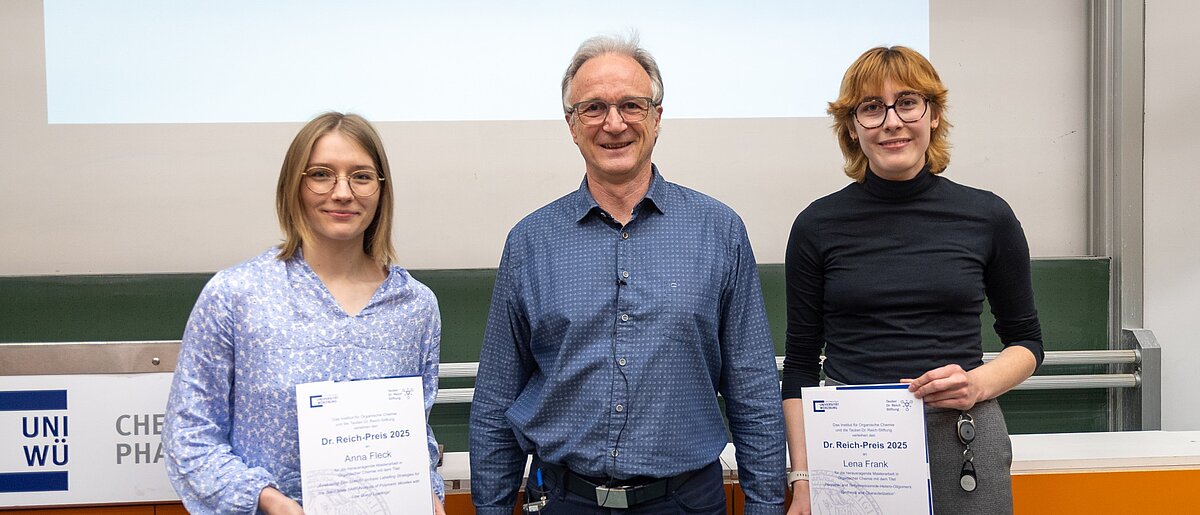 Dr. Reich-Preis für Anna Fleck und Lena Frank - Institut für Organische ...